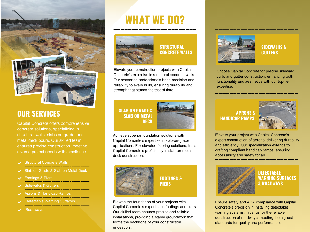 Services – Capital Concrete